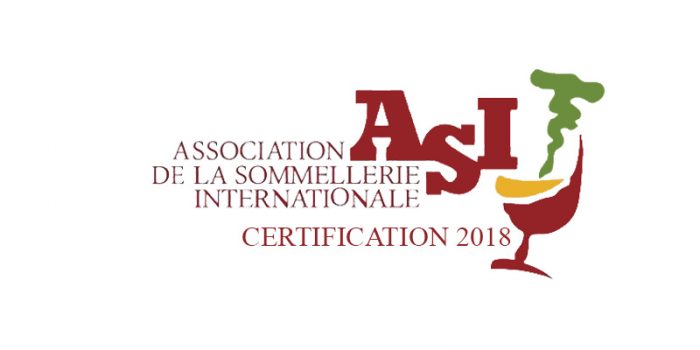 Association de la Sommellerie Internationale - Certification ASI 2018 - Association des ...